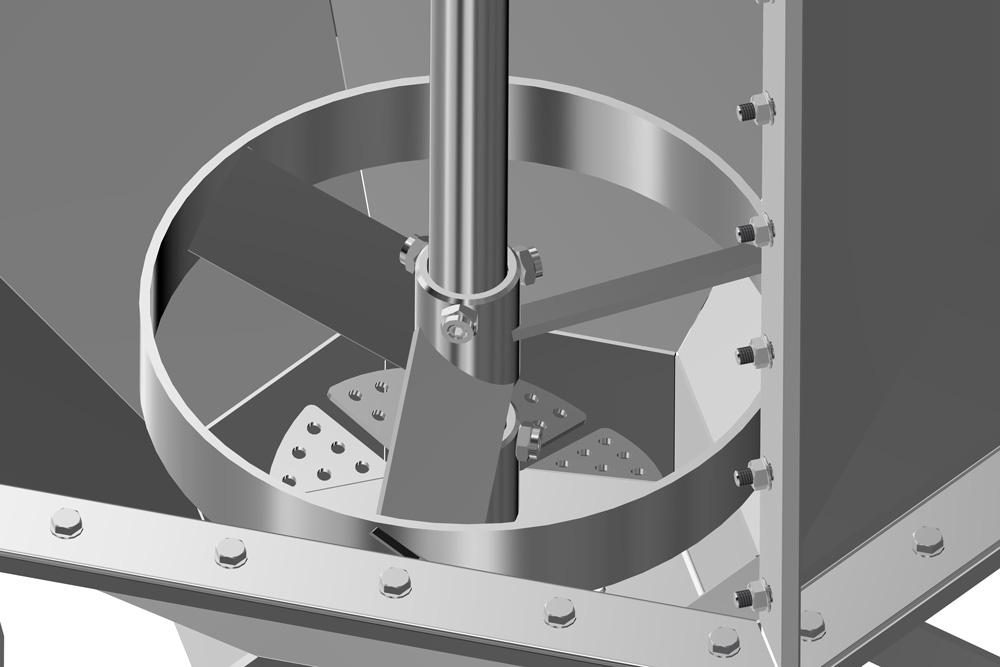 10% lower feed consumption with FUNKI mixing tanks