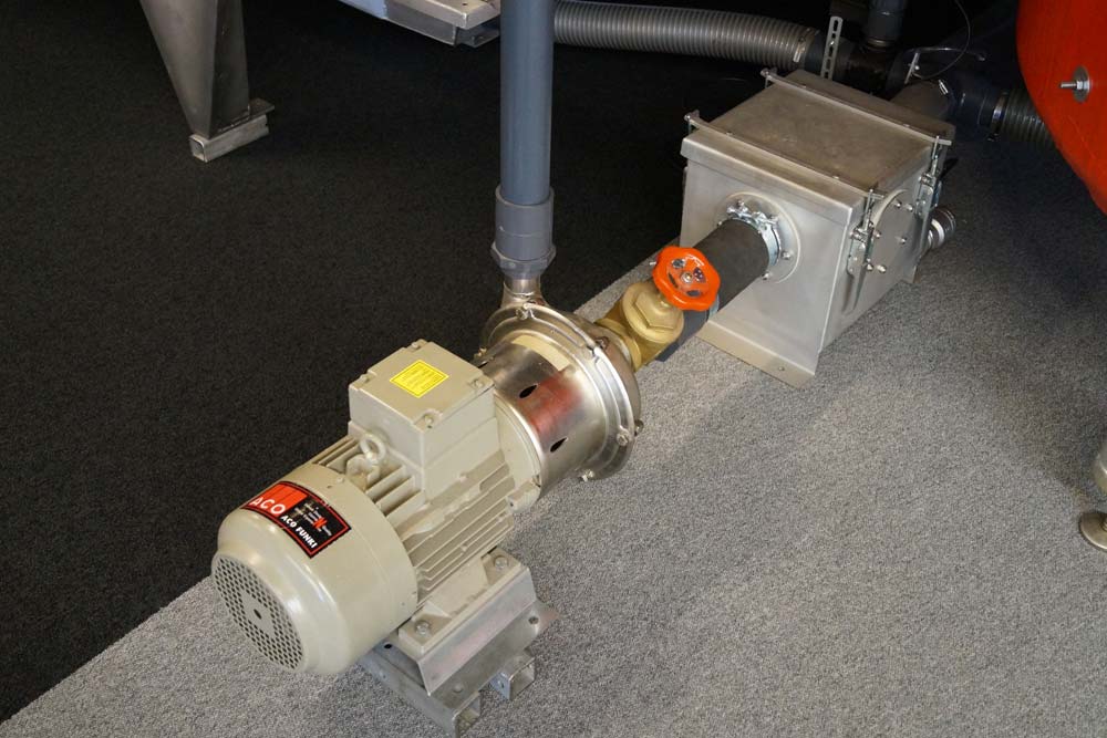 Components for liquid feeding system in pig farming